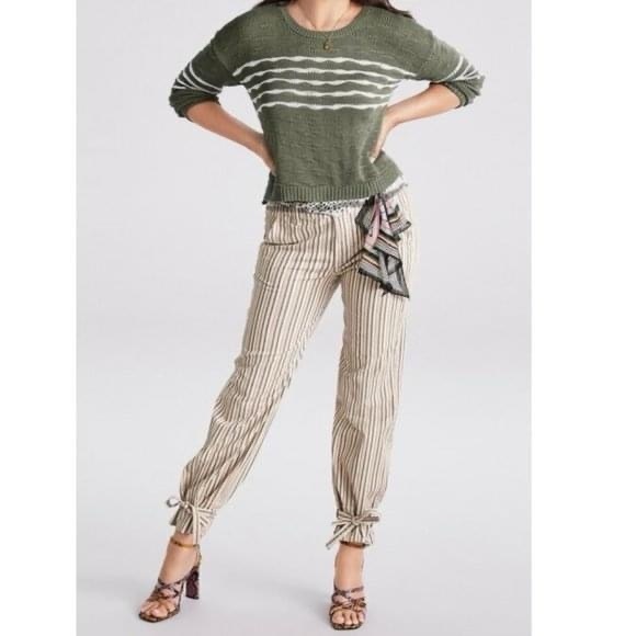 CAbi | Pants & Jumpsuits | Cabi Convertible Trouser Size 4 Stripe Is ...